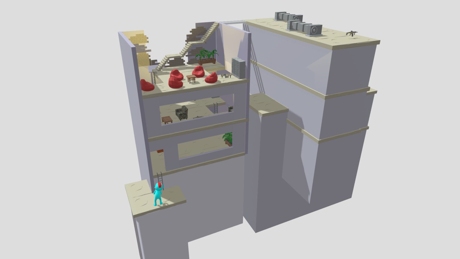 Level - 3D model by Tim Filin (@Tim.Filin) [cc5ac34] - Sketchfab