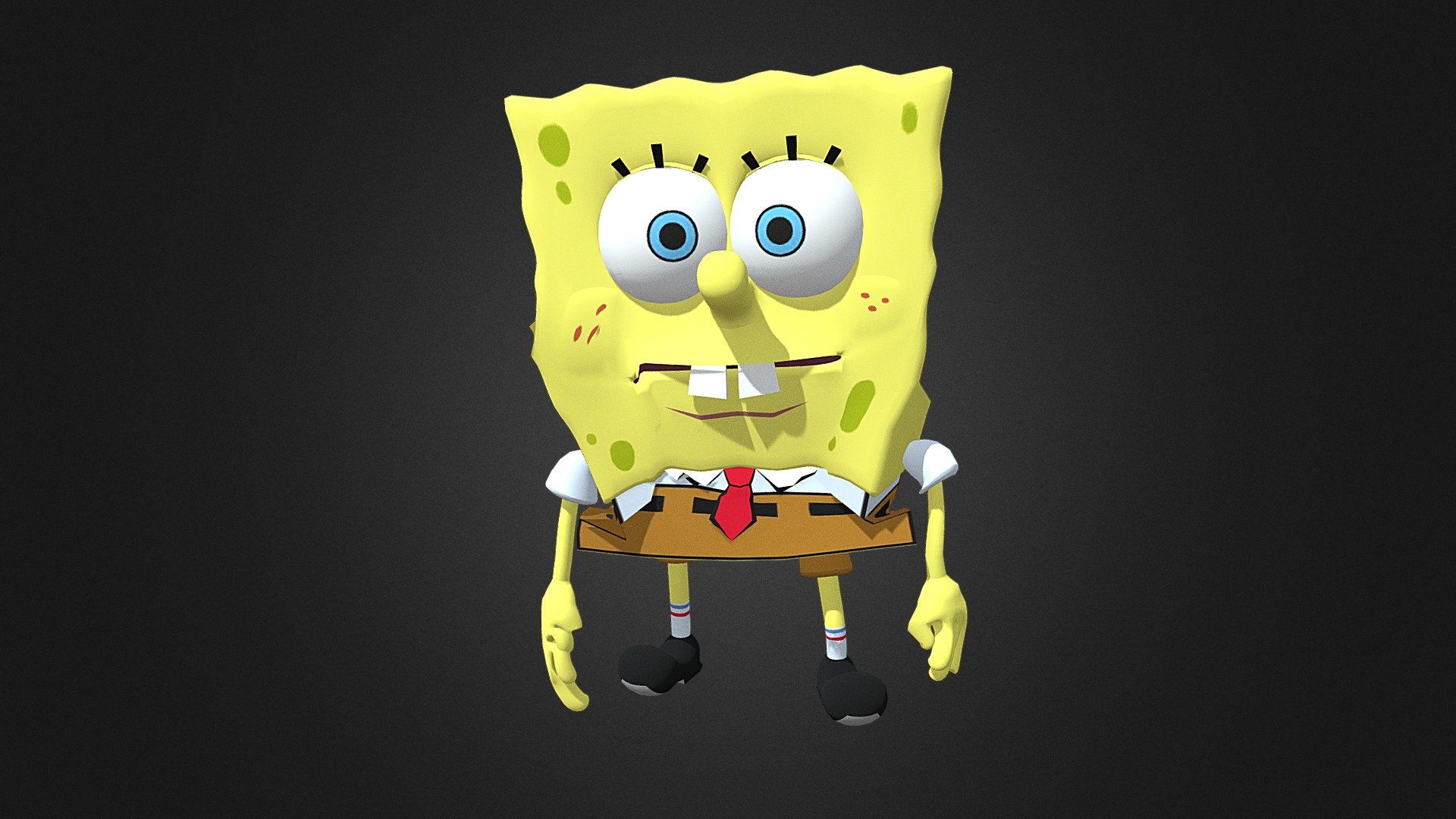 SpongeBob Gangnam Style - Download Free 3D model by mohd.akmal.mahyudin ...
