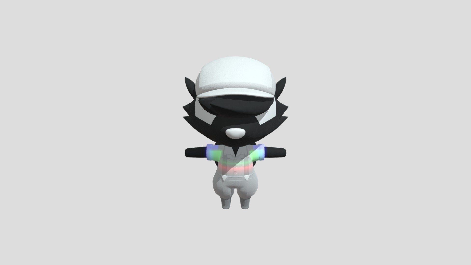 Animal Crossing New Horizons ~ Kicks - 3D model by INVADER Woku ...