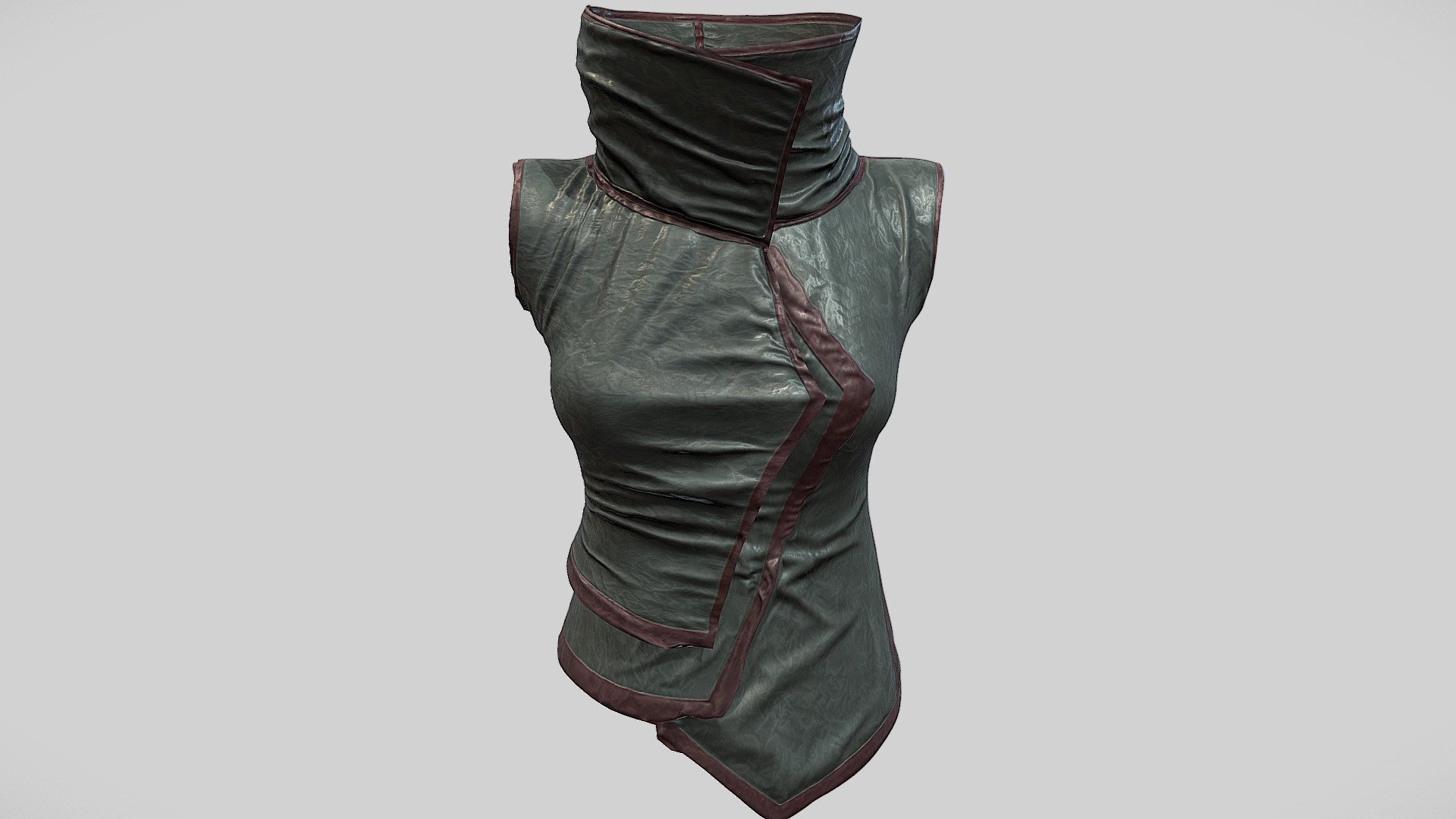 Female Futuristic Sci-fi Top - Buy Royalty Free 3D model by 3dia ...