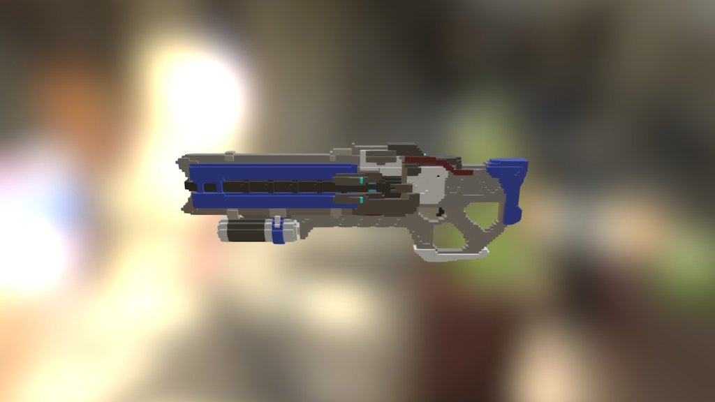 Overwatch Soldier:76's Weapon - 3D model by Creatos [cc5d8f9] - Sketchfab