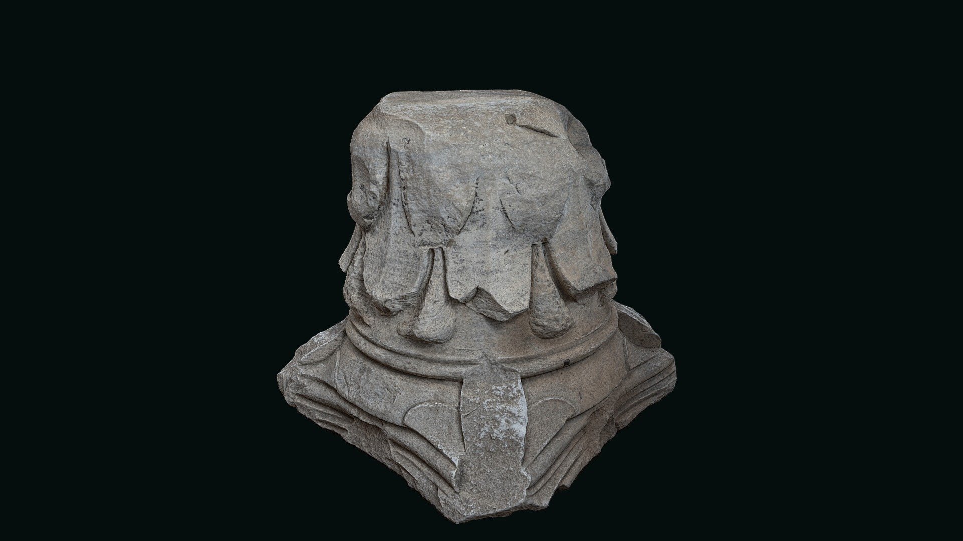 Rome. A fragment of column in Coliseum - Buy Royalty Free 3D model by ...