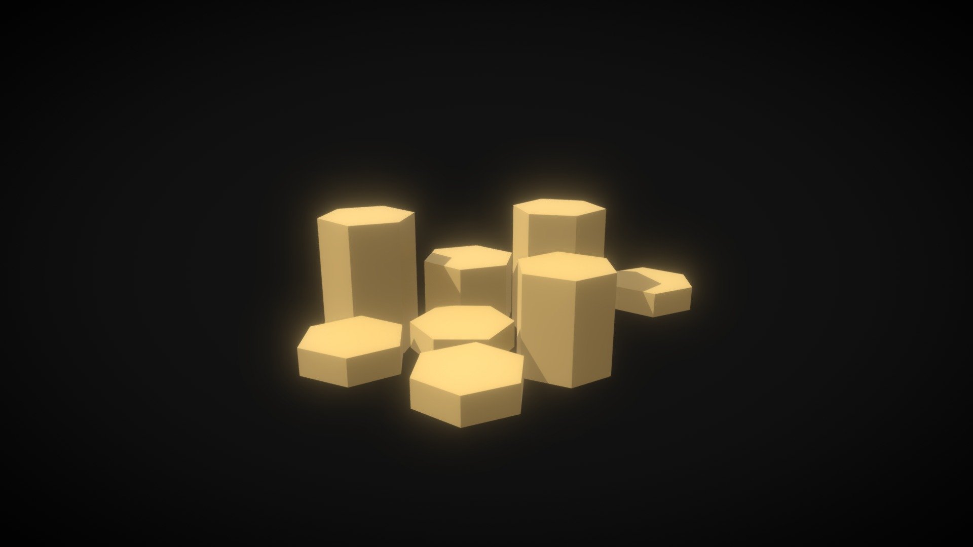 Just a stack of coins - Download Free 3D model by Oscar RP (@oscarrep ...