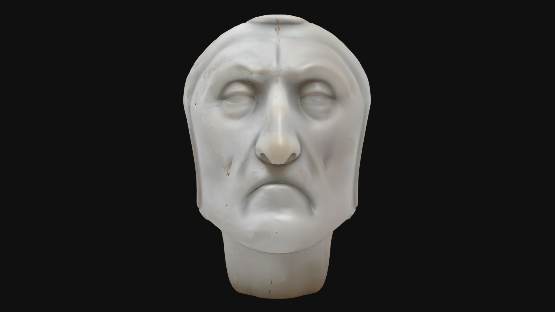 Dante Alighieri Death Mask - Download Free 3D model by yugengen ...