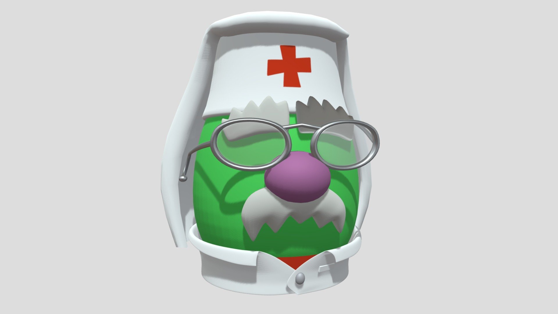Pa Grape as Nurse - Download Free 3D model by 321Blender [cc5fa2c ...