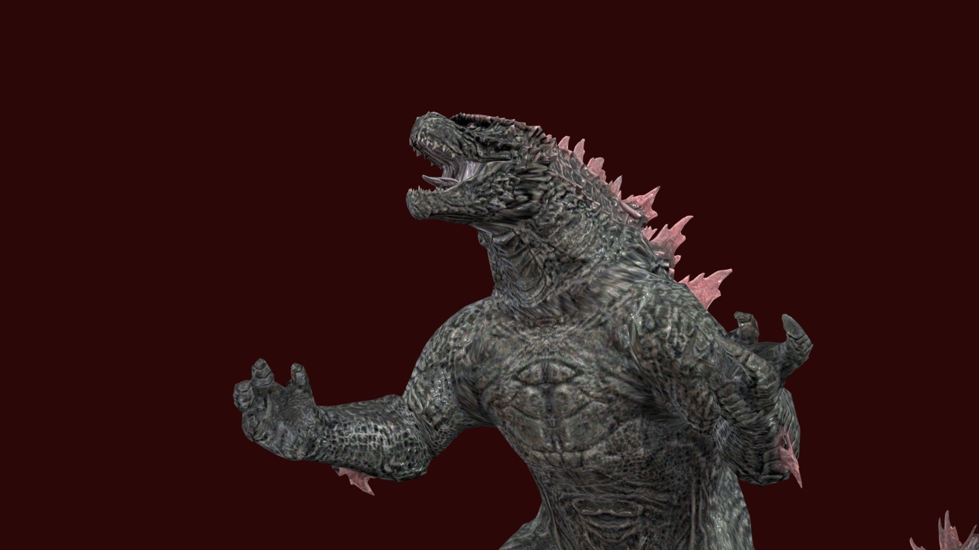 Evolved Godzilla 2024 - Download Free 3D model by The Yakult man (@185684) [cc61cad] - Sketchfab
