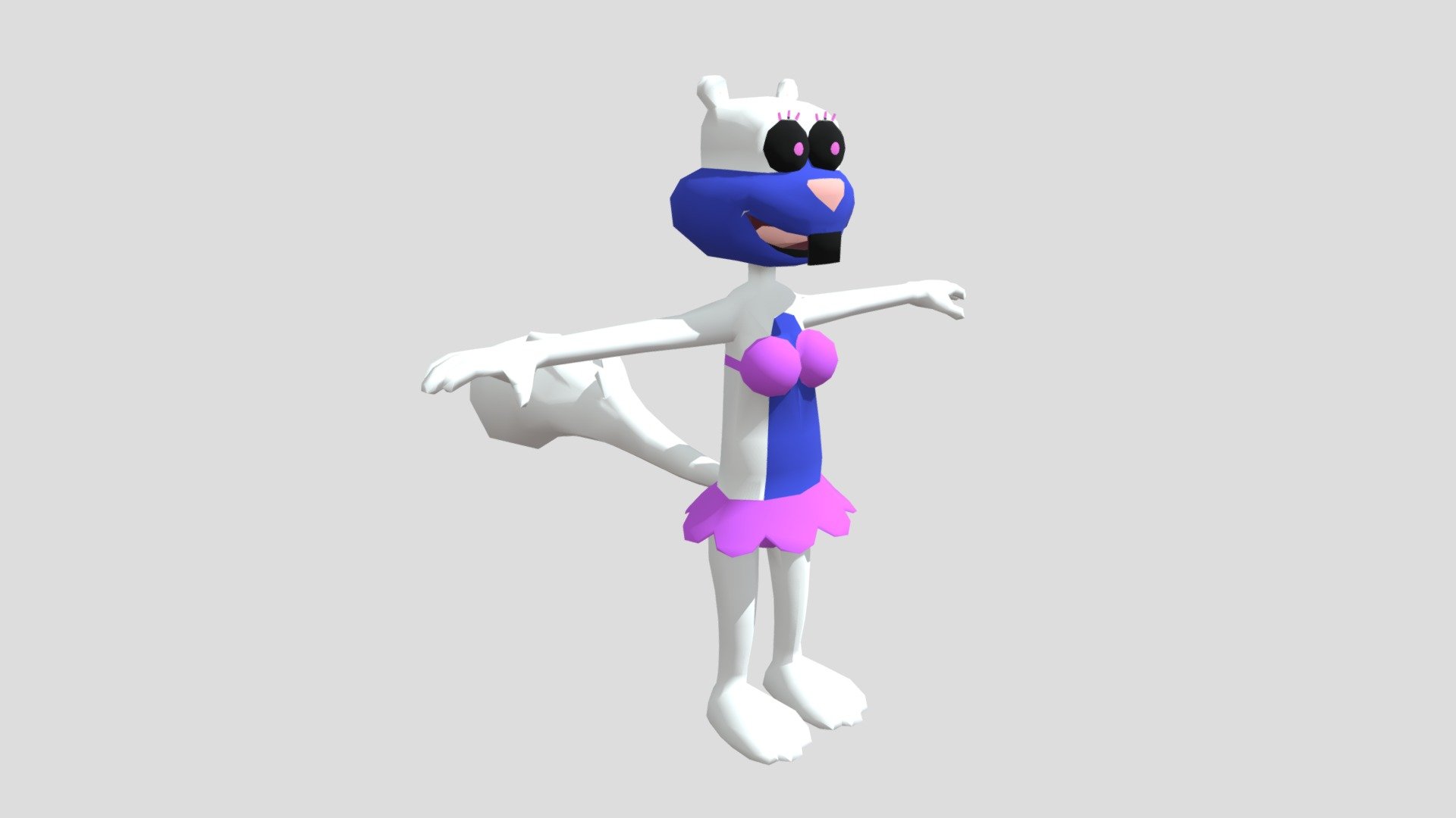 Funtime Sandy - Download Free 3D model by Gusifer719 (@Gusifer71 ...