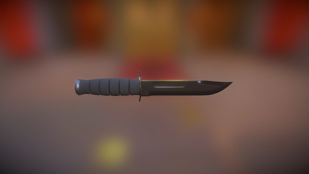 Knife Model - 3D model by tok124 [cc63890] - Sketchfab