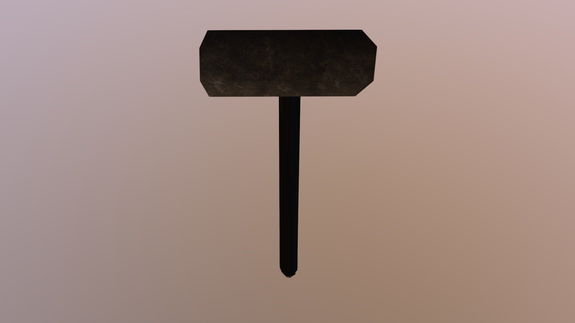Textured Hammer - 3D model by dmolina [cc647b6] - Sketchfab