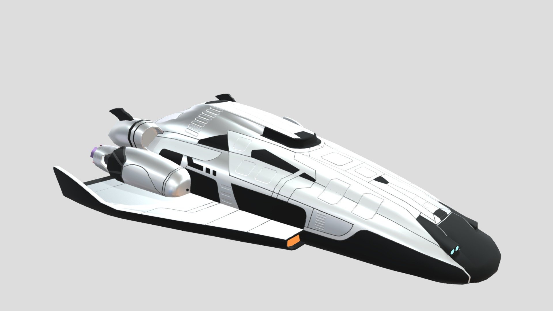 Standard Issue White Rocket - 3D model by Dimensional Designs Co ...