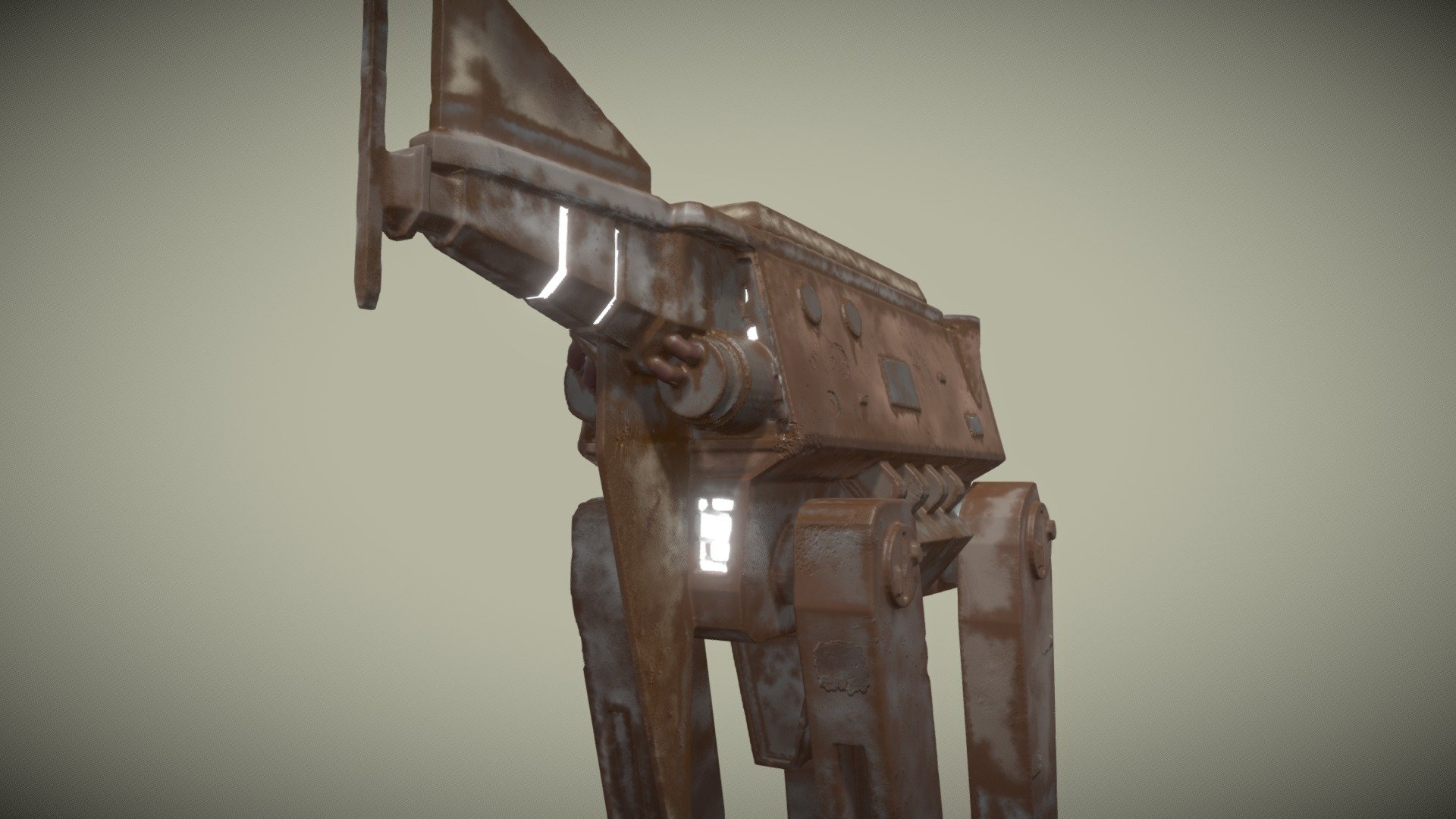 Strider - 3D model by OblixStudio [cc65e50] - Sketchfab