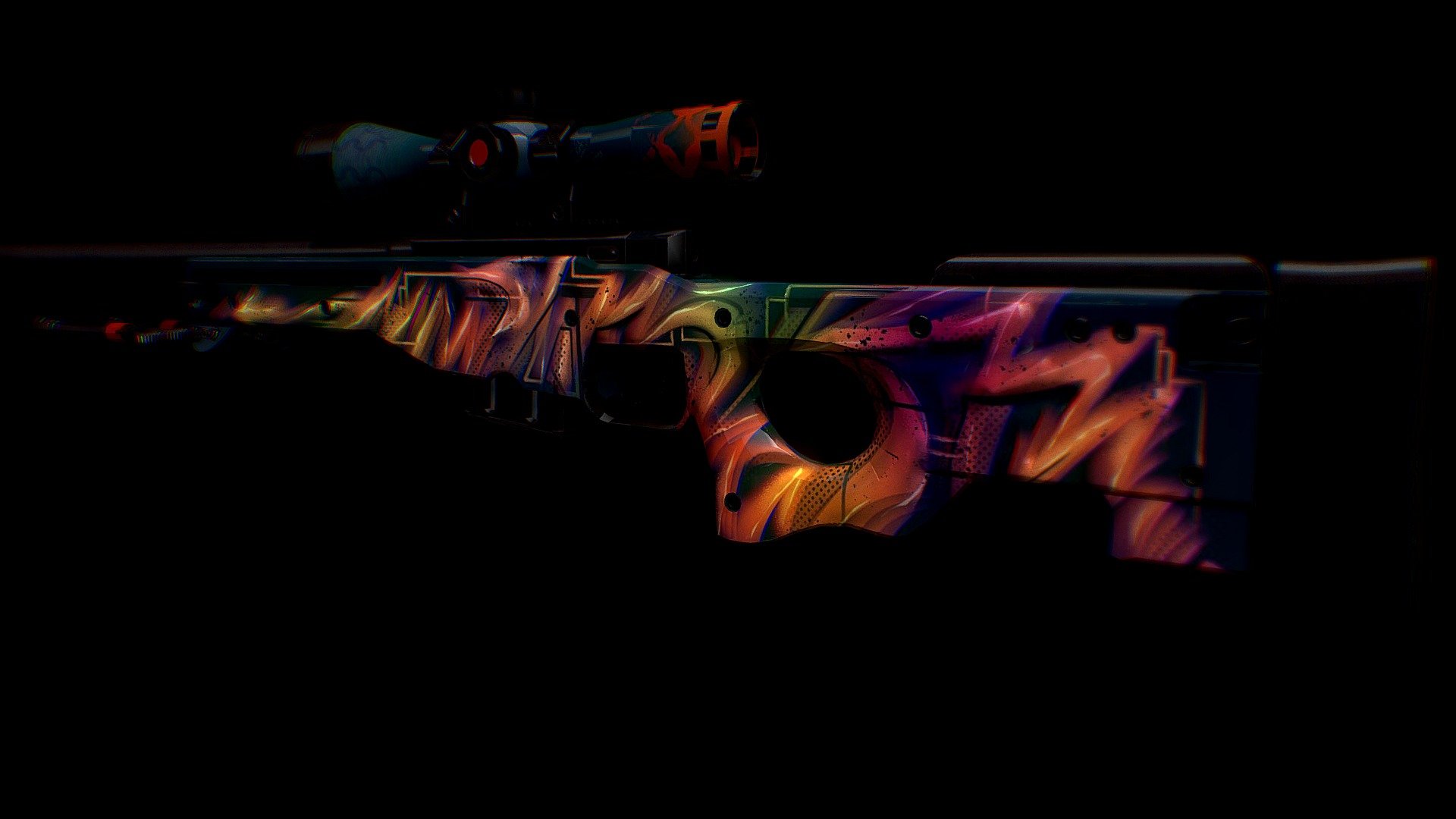 Awp | Style color - 3D model by senkizh [cc662ae] - Sketchfab