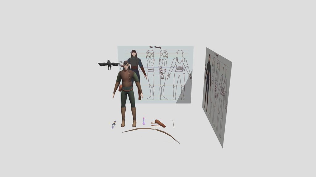 Art Reference - A 3D model collection by DrunkenZumbie - Sketchfab