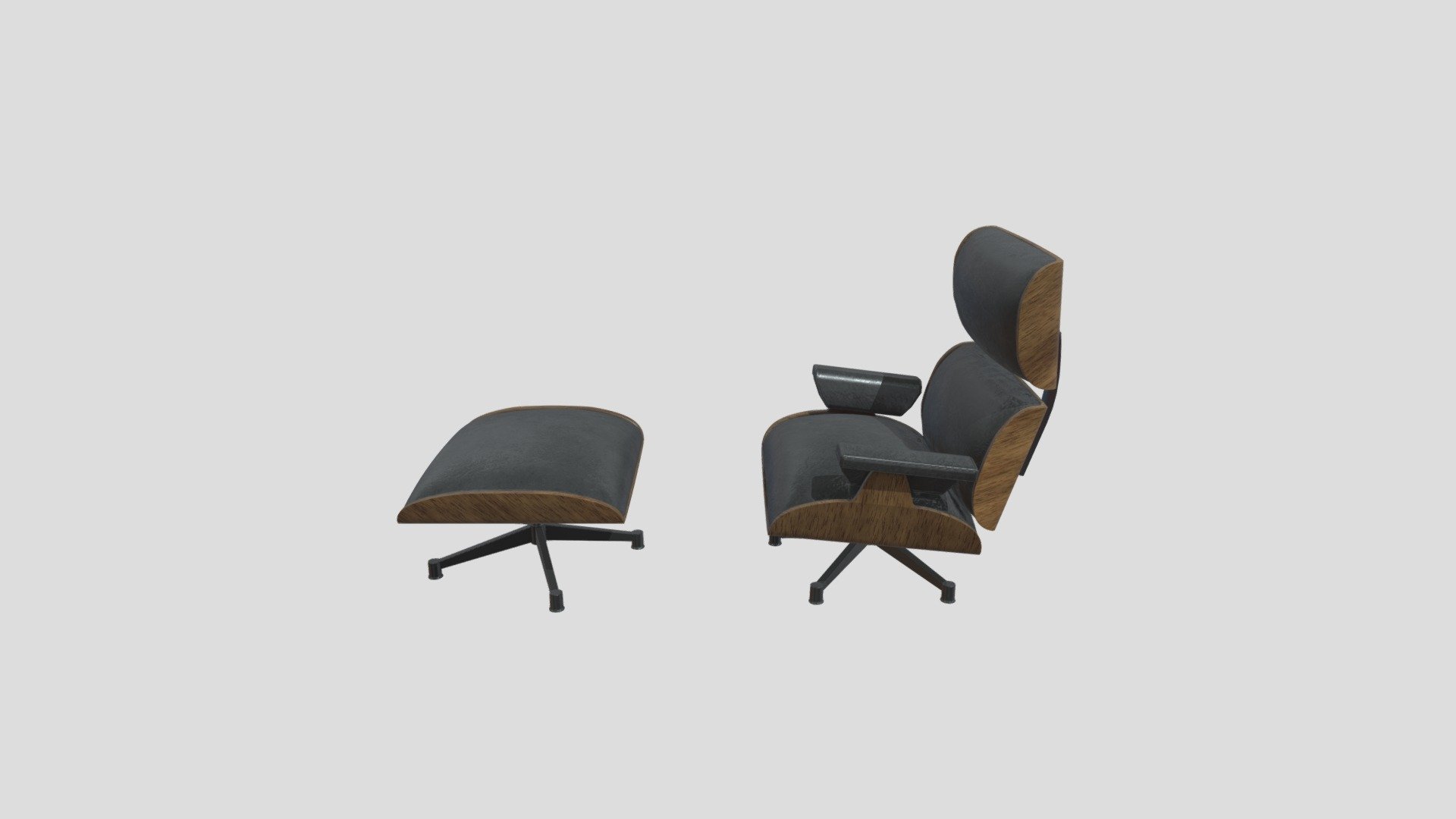 Eames-lounge-chair - Download Free 3D model by ironandsilk [cc69833 ...