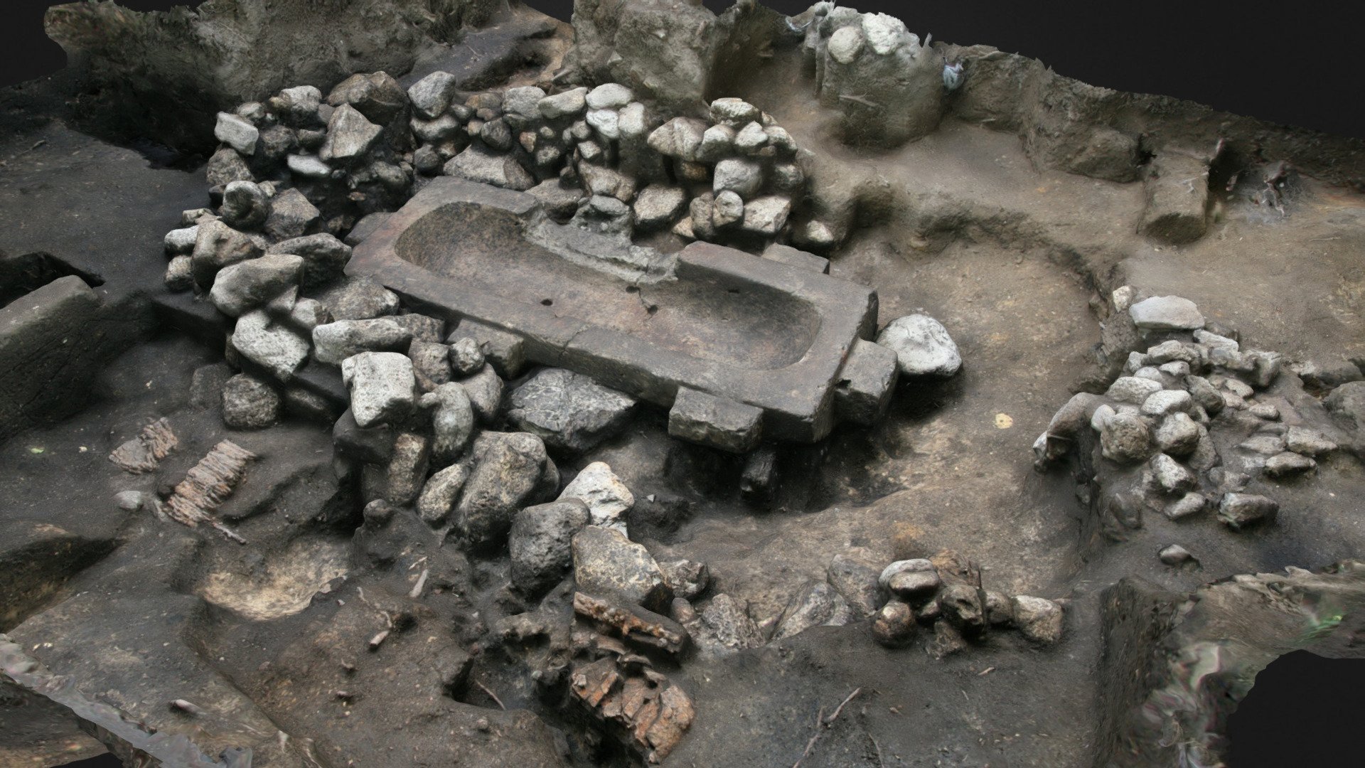 JINRYO Tumulus No.10, Kagoshima pref., Japan - 3D model by kofun ...
