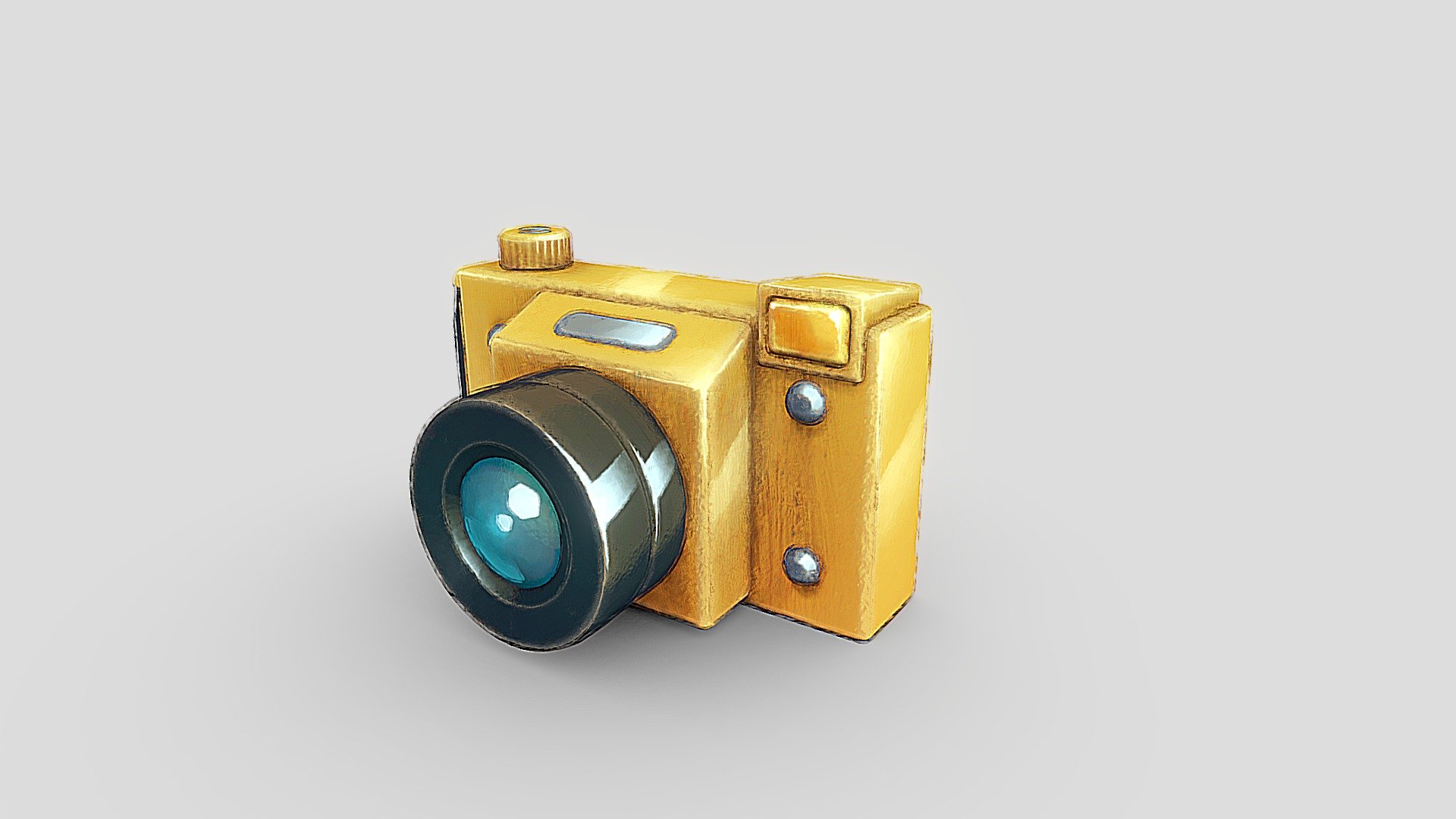Painted Camera - 3D model by john.mcfaddenfinlayson [cc69a19] - Sketchfab