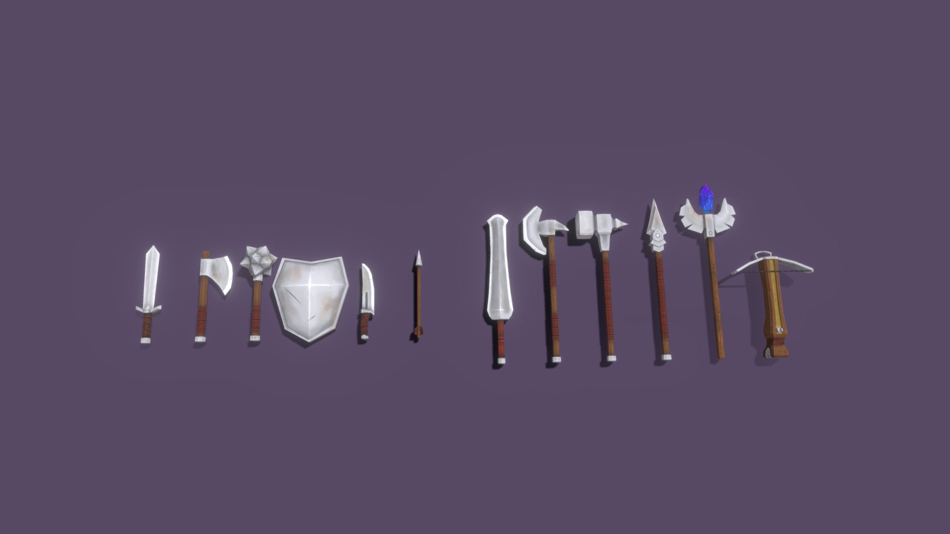 human weapons - 3D model by kirill kupreev (@pinqin) [cc6a528] - Sketchfab