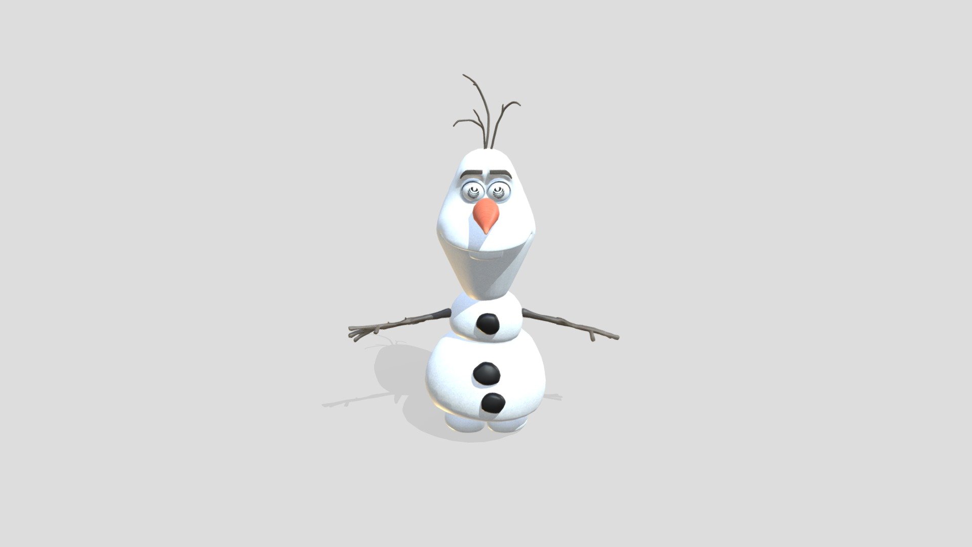 olaf - Download Free 3D model by Eire [cc6a5e4] - Sketchfab