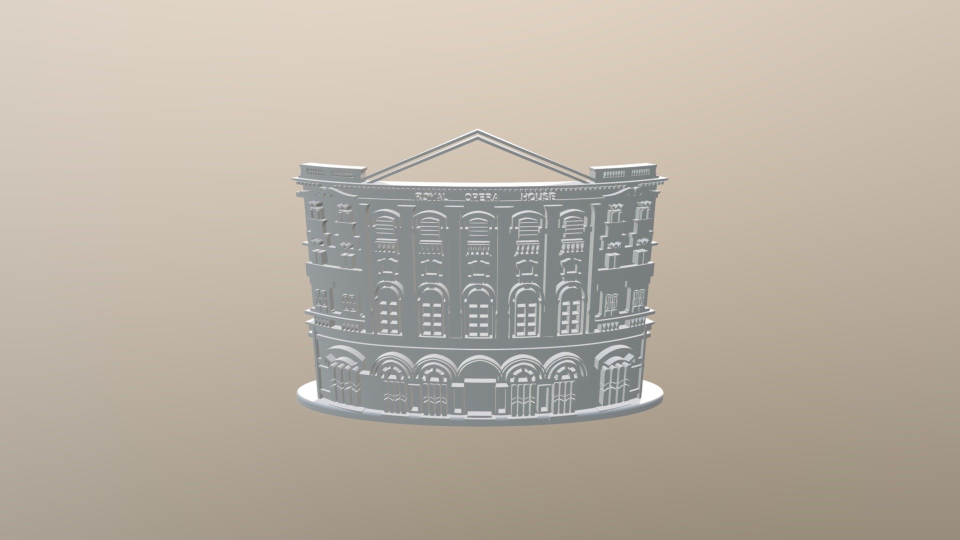Royal Opera House - Download Free 3D model by ankitaaa [cc6aa67 ...