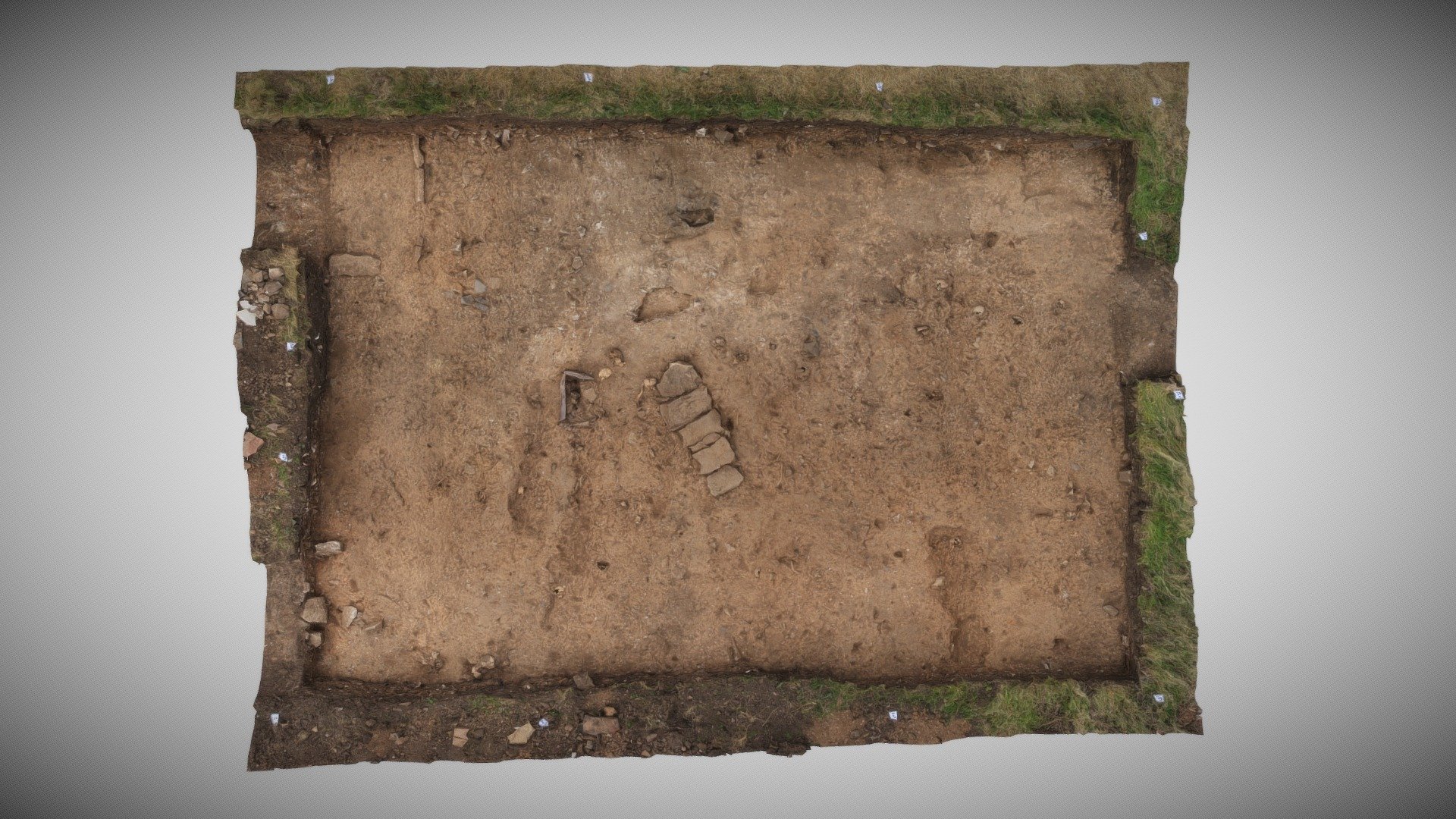 Trench 2 east side 2020 - 3D model by DigVentures [cc6da00] - Sketchfab