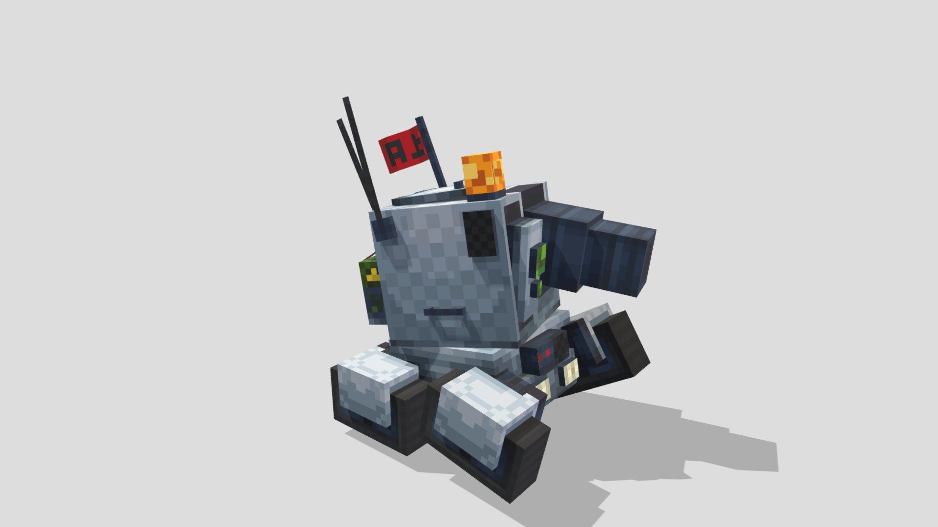 Urban Anti Tank tank - 3D model by PlatCat [cc702f5] - Sketchfab
