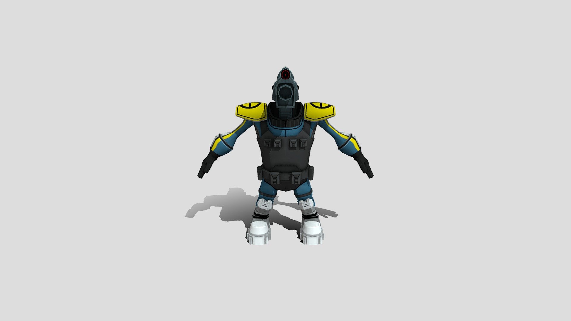 Gunhead Rig Test - 3D model by Liam Devinney (@Luxord52) [cc711f0 ...