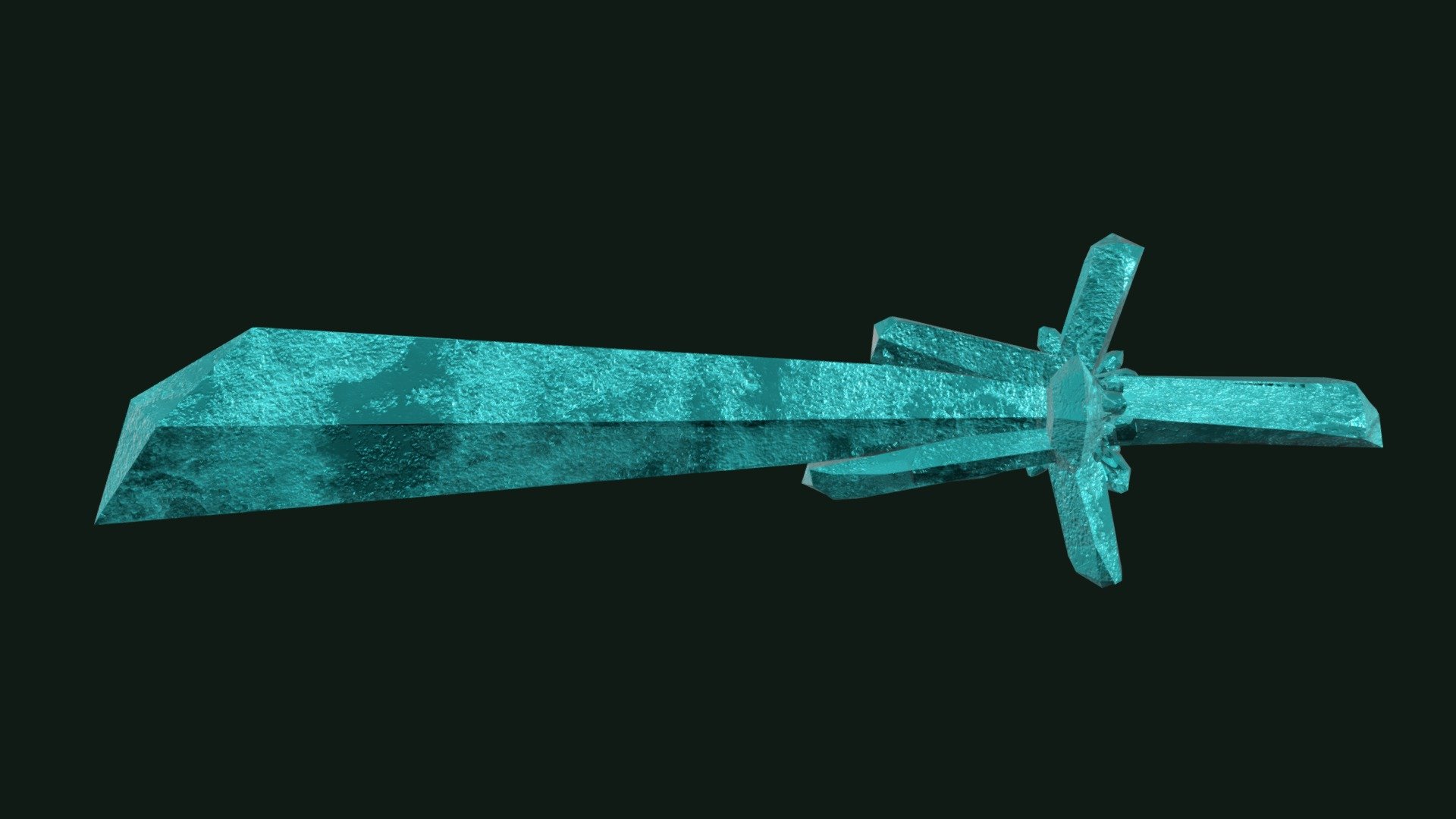 Crystal sword - 3D model by LTAg (@tanyaandrl) [cc71bdf] - Sketchfab