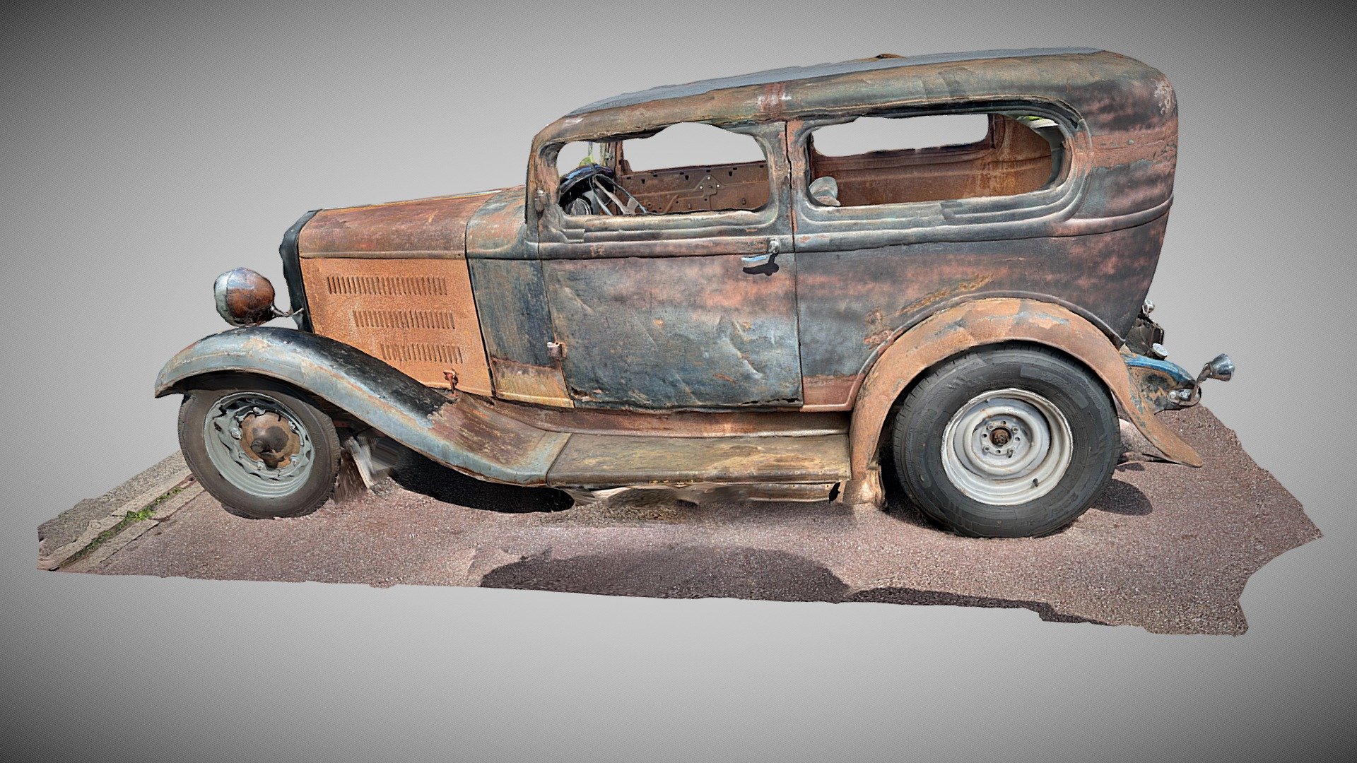 Rusty hot rod 1 - Buy Royalty Free 3D model by Alex Tench (@alex.harvey ...