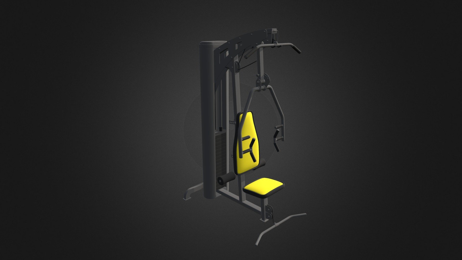 Multigym - Buy Royalty Free 3D model by cgaxis [cc72f03] - Sketchfab Store