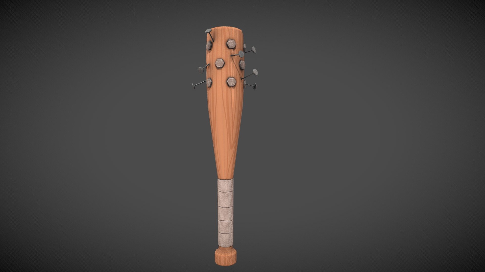 baseball bat - 3D model by juliancad [cc73722] - Sketchfab