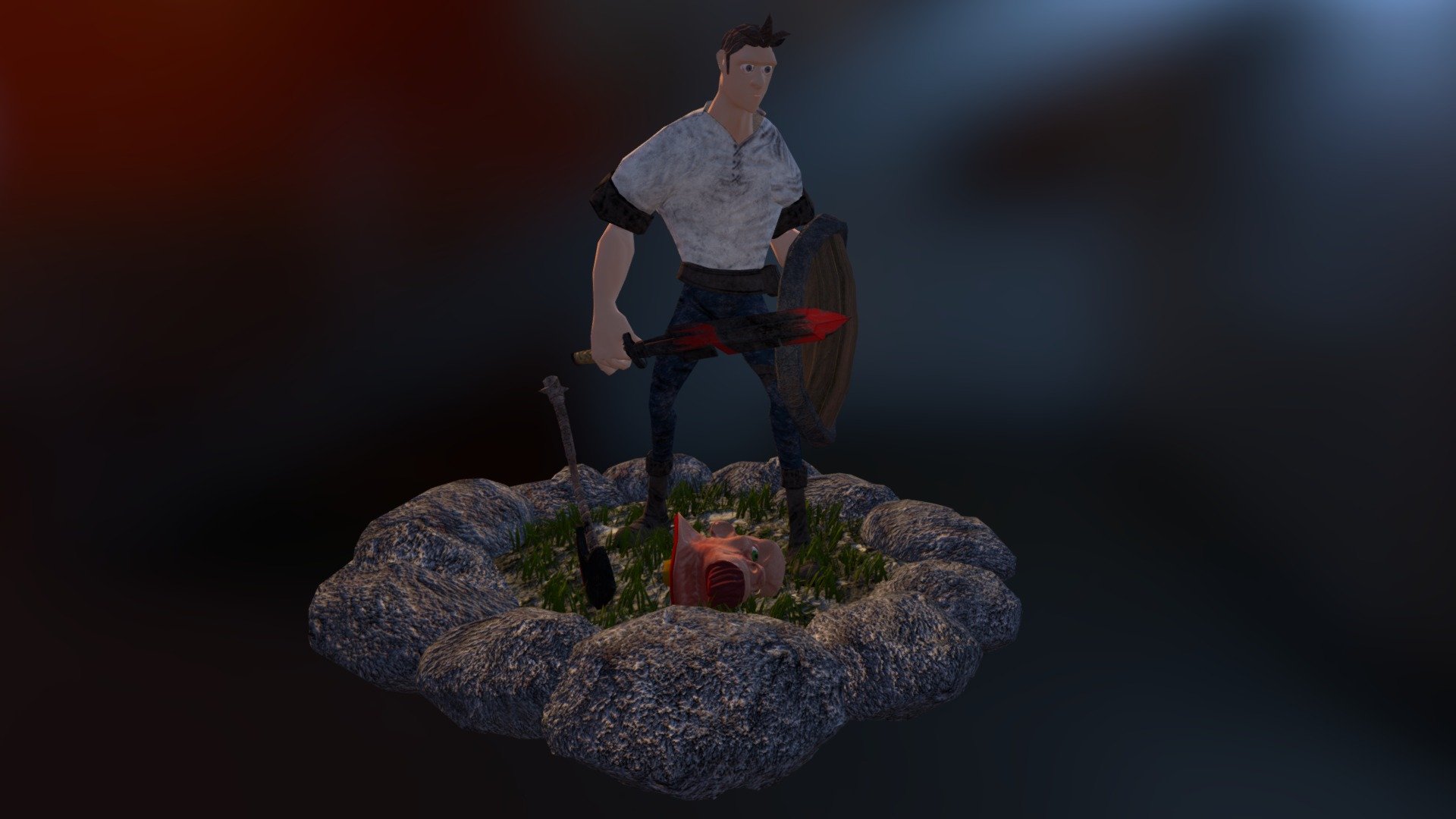 Game Character - Lux - 3D model by tpoveda [cc73c37] - Sketchfab