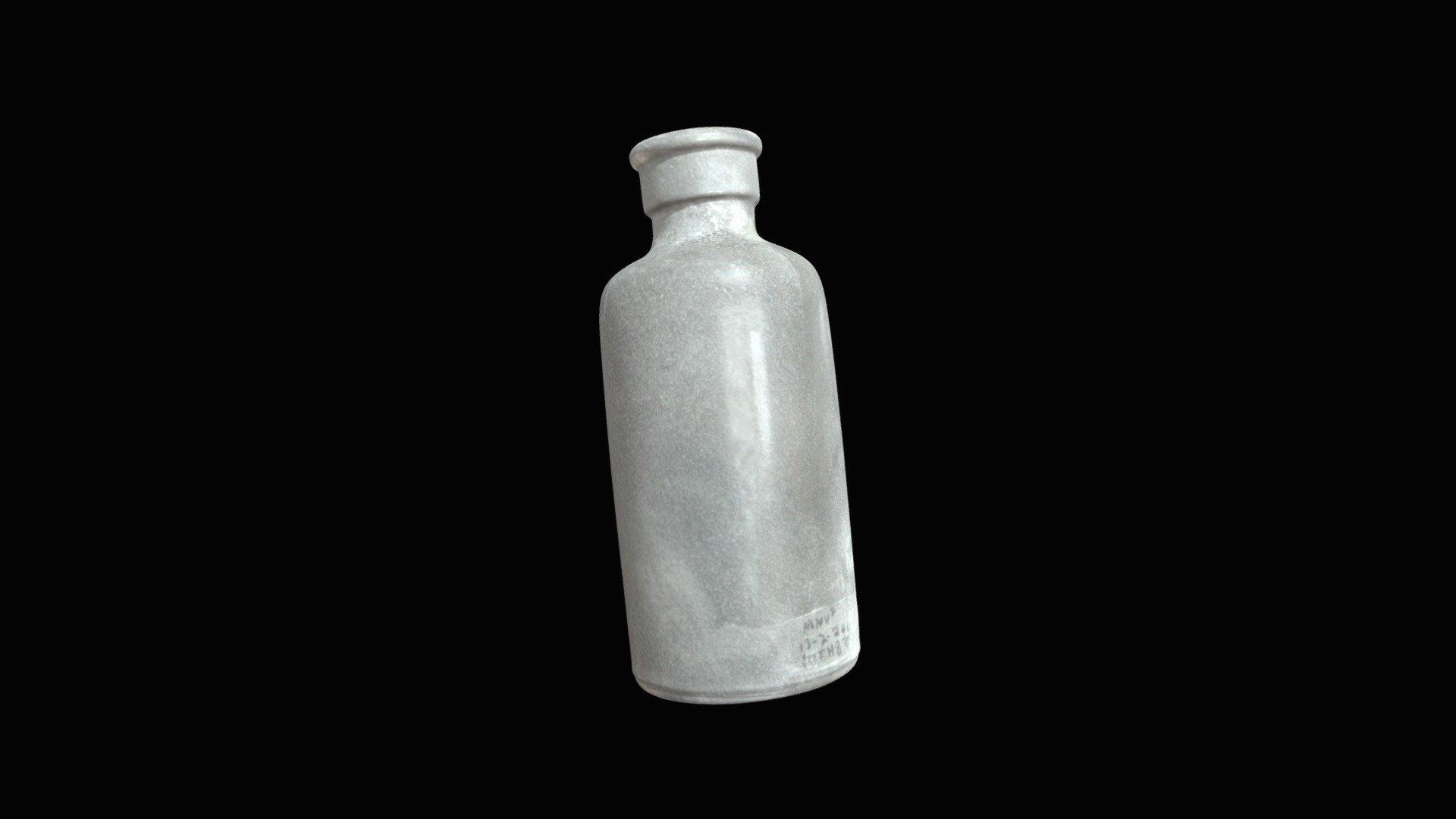 Round Glass Bottle - 3D model by MSU DHI Lab [cc73e31] - Sketchfab
