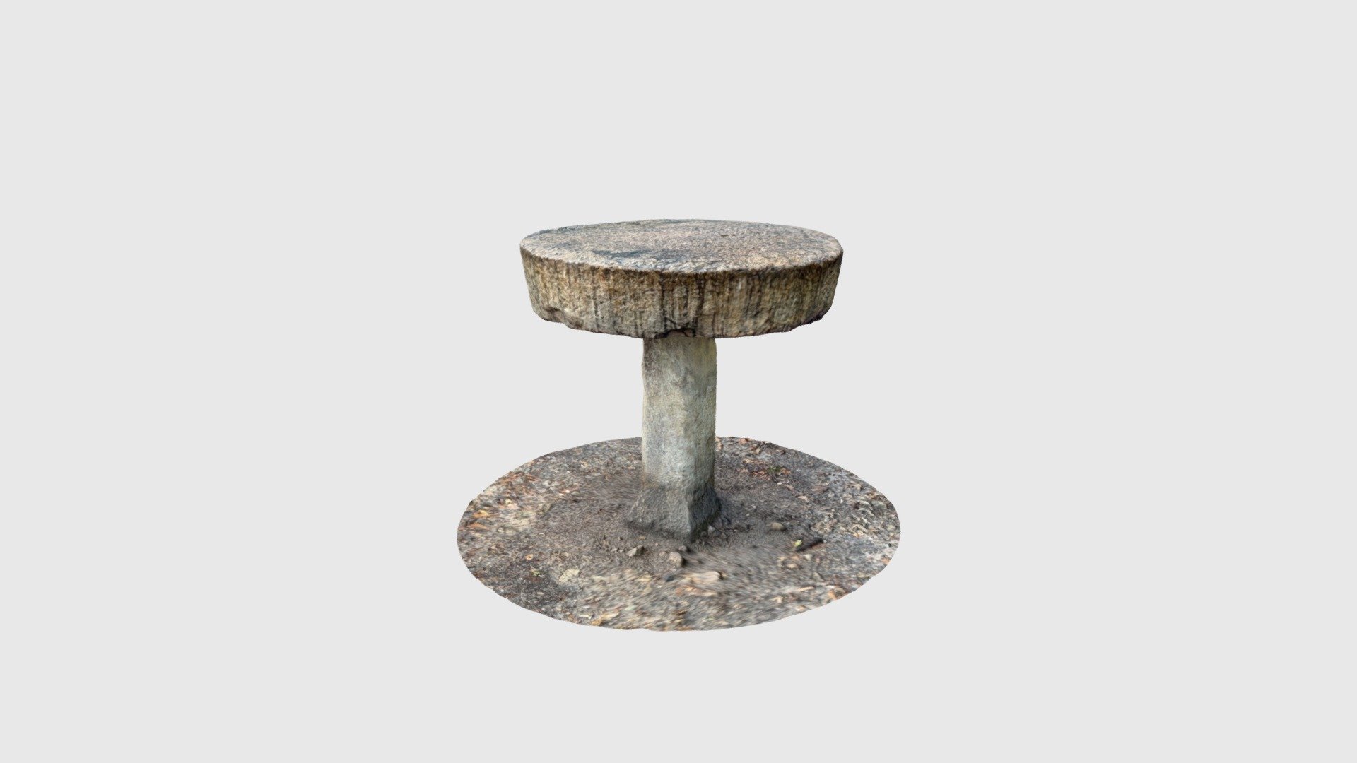 Rock table - Download Free 3D model by dobrosoft [cc73fd6] - Sketchfab