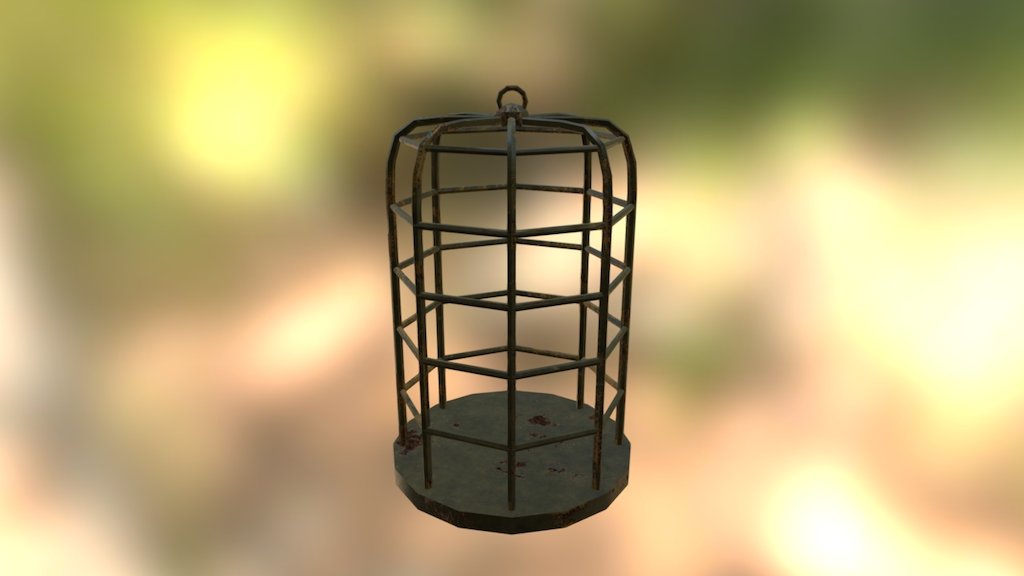 Cage #2 - 3D model by Knightedx [cc7484d] - Sketchfab