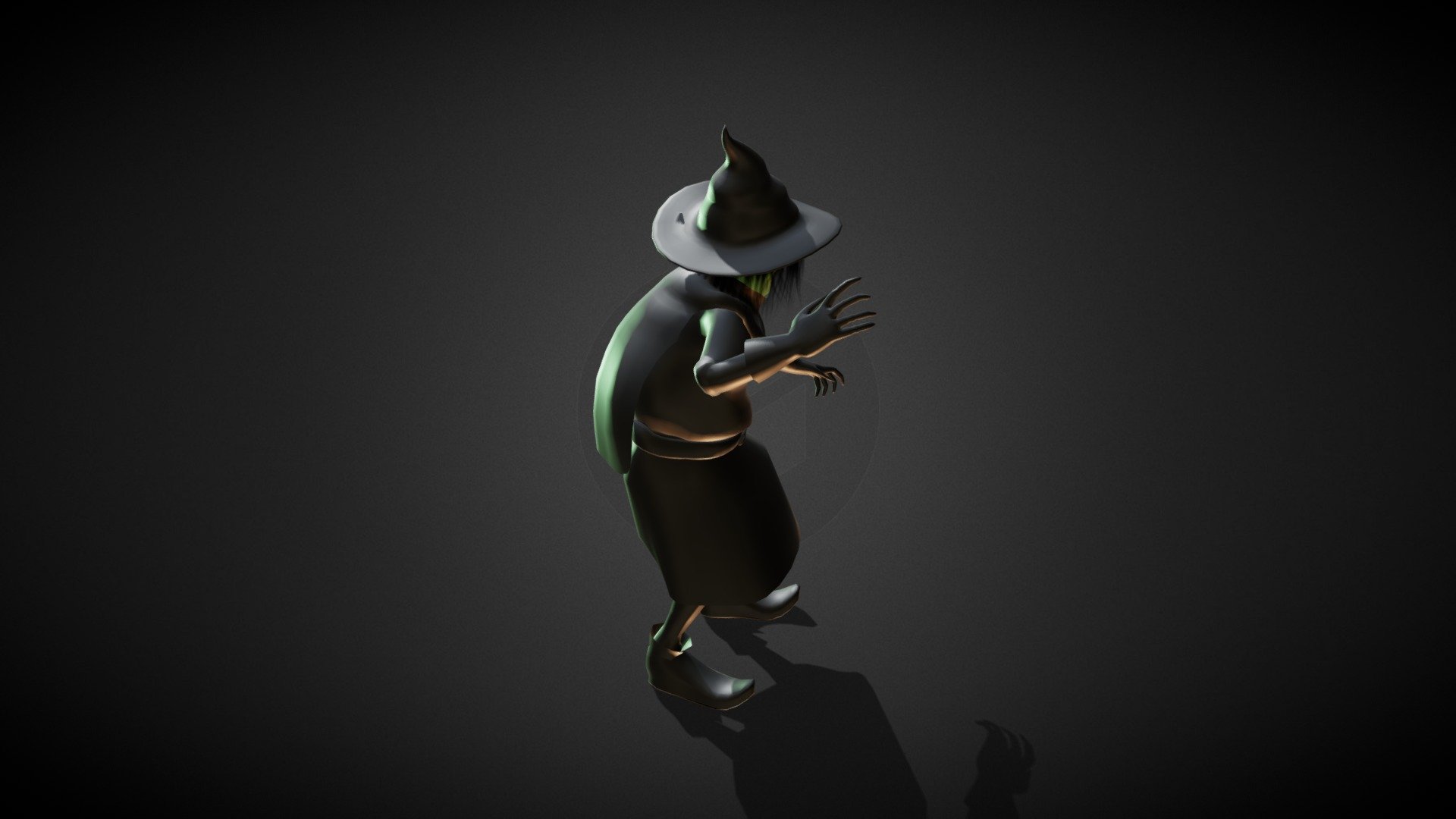 Witch - Buy Royalty Free 3D model by NicolasAlvarado [cc74e2a ...