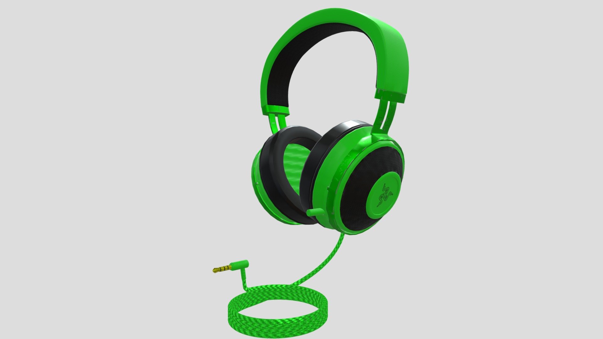 Razer Headphone - 3D model by Rubains [cc7592d] - Sketchfab