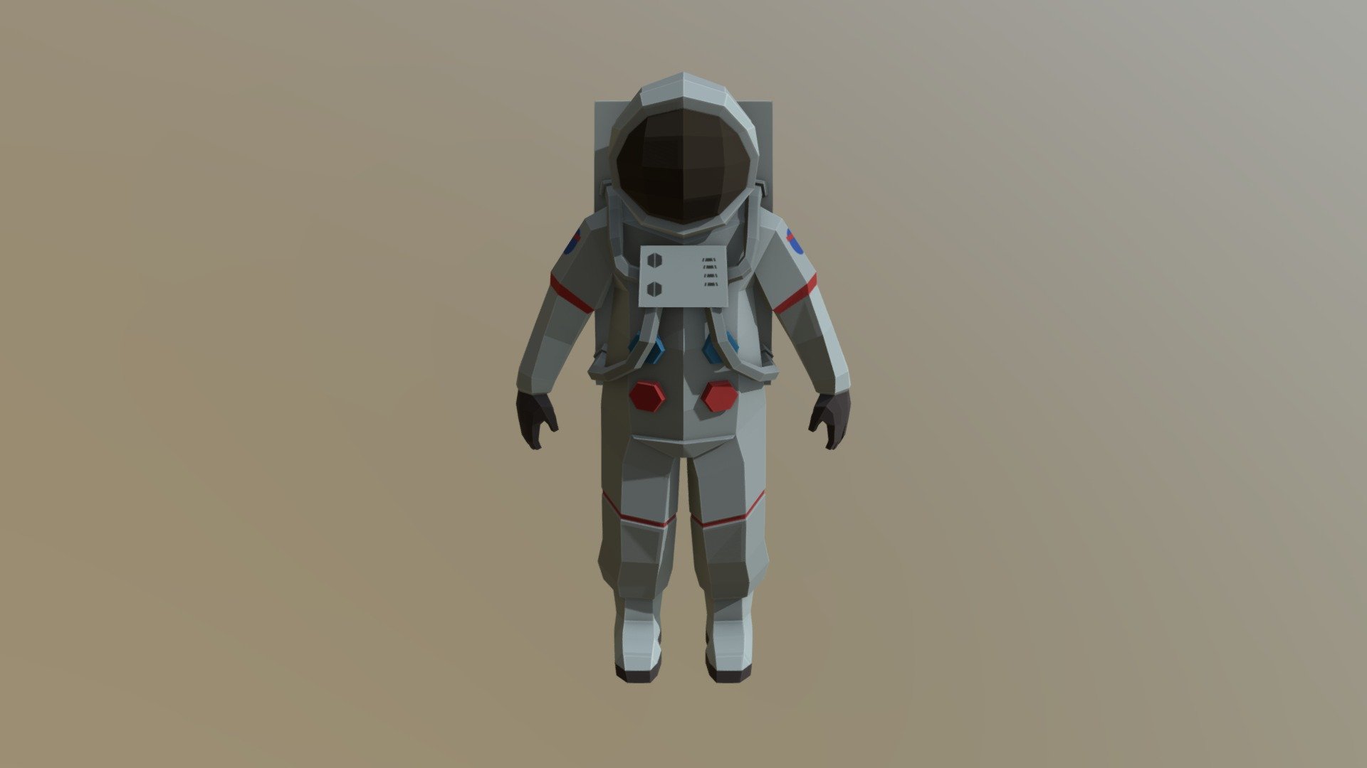 Astronaught - 3D model by johnhardy [cc75e70] - Sketchfab