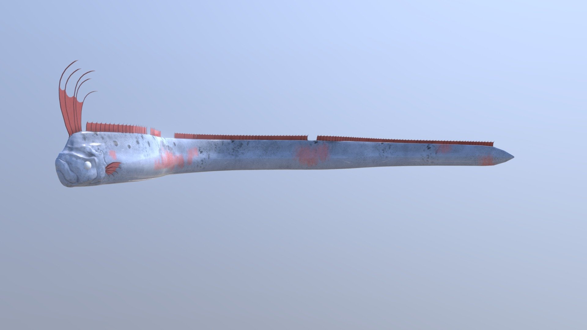 Giant Oarfish - 3D model by Eise (@eezuh) [cc76087] - Sketchfab