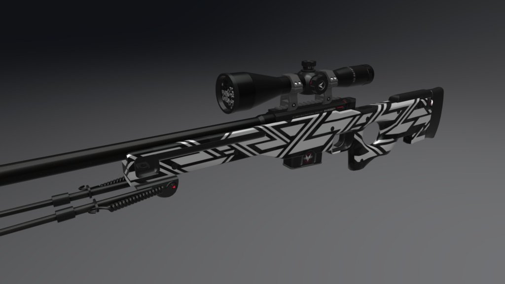 AWP-Oakridge - 3D model by johnfcsgo [cc777d0] - Sketchfab