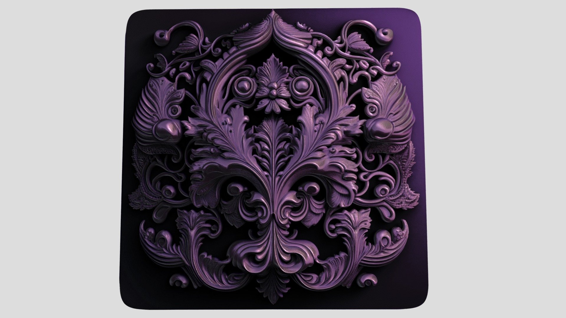 ORNAMENTAL FILIGREE 004 - Download Free 3D model by RadioactiveAG ...