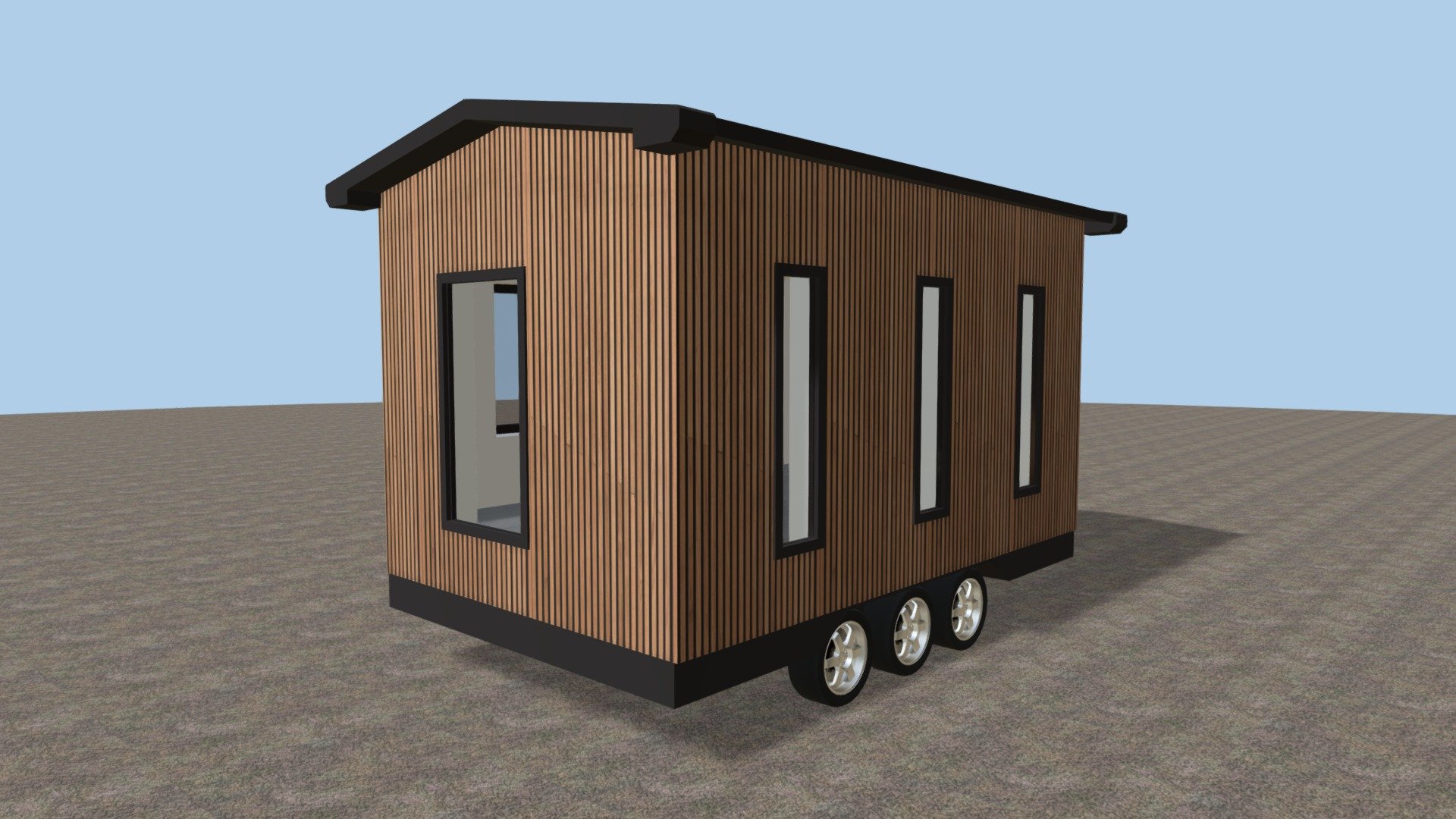 Caravan - Floor L v1 (approx. 3.6m x 6m) - 3D model by zewaho [cc79a49 ...