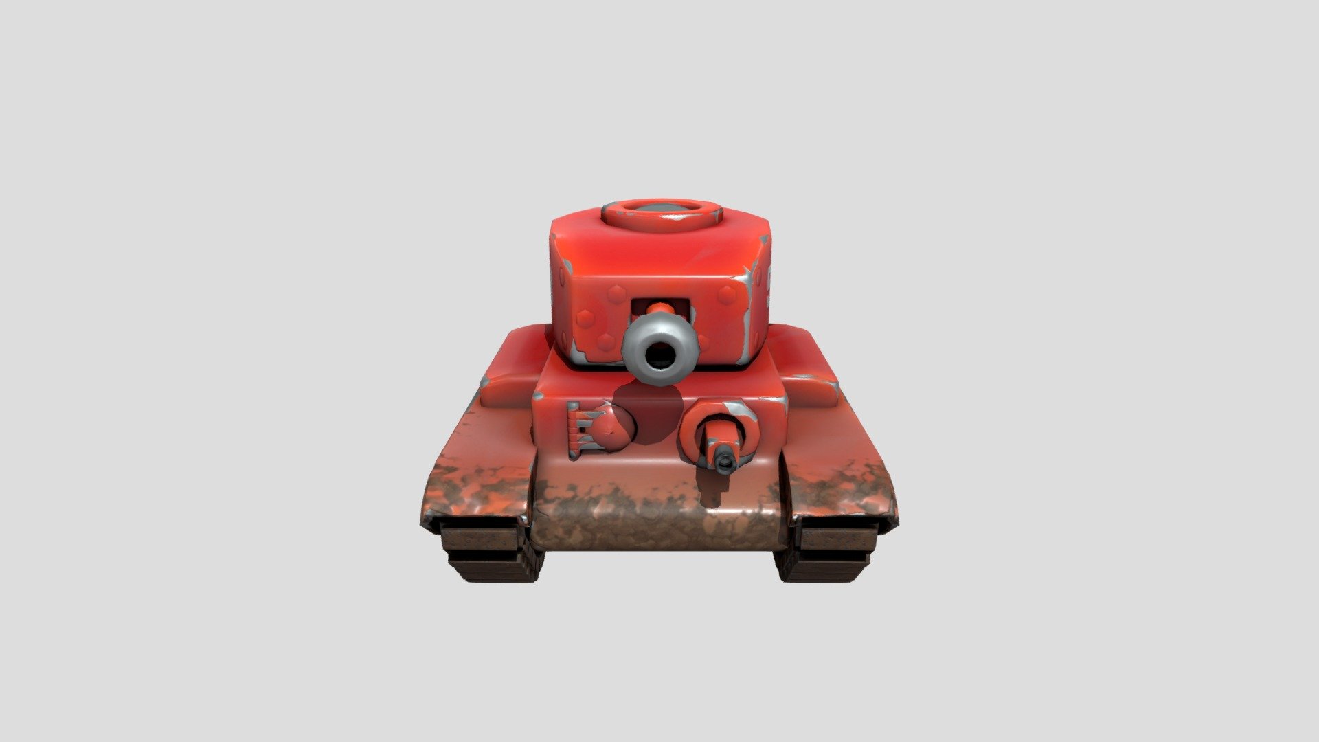 Chibi_Tank_Low - 3D model by J0shua185 [cc79cfb] - Sketchfab