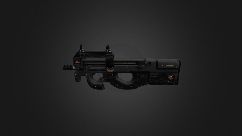 P90 | Elite Build - 3D model by krakencommunity [cc7a0f0] - Sketchfab
