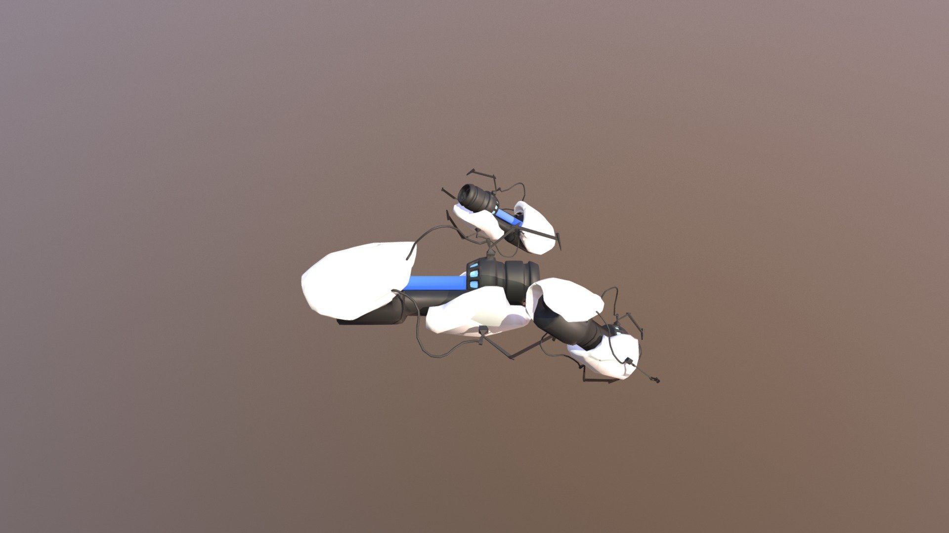 Portal Gun - 3D model by haker23 [cc7a32e] - Sketchfab