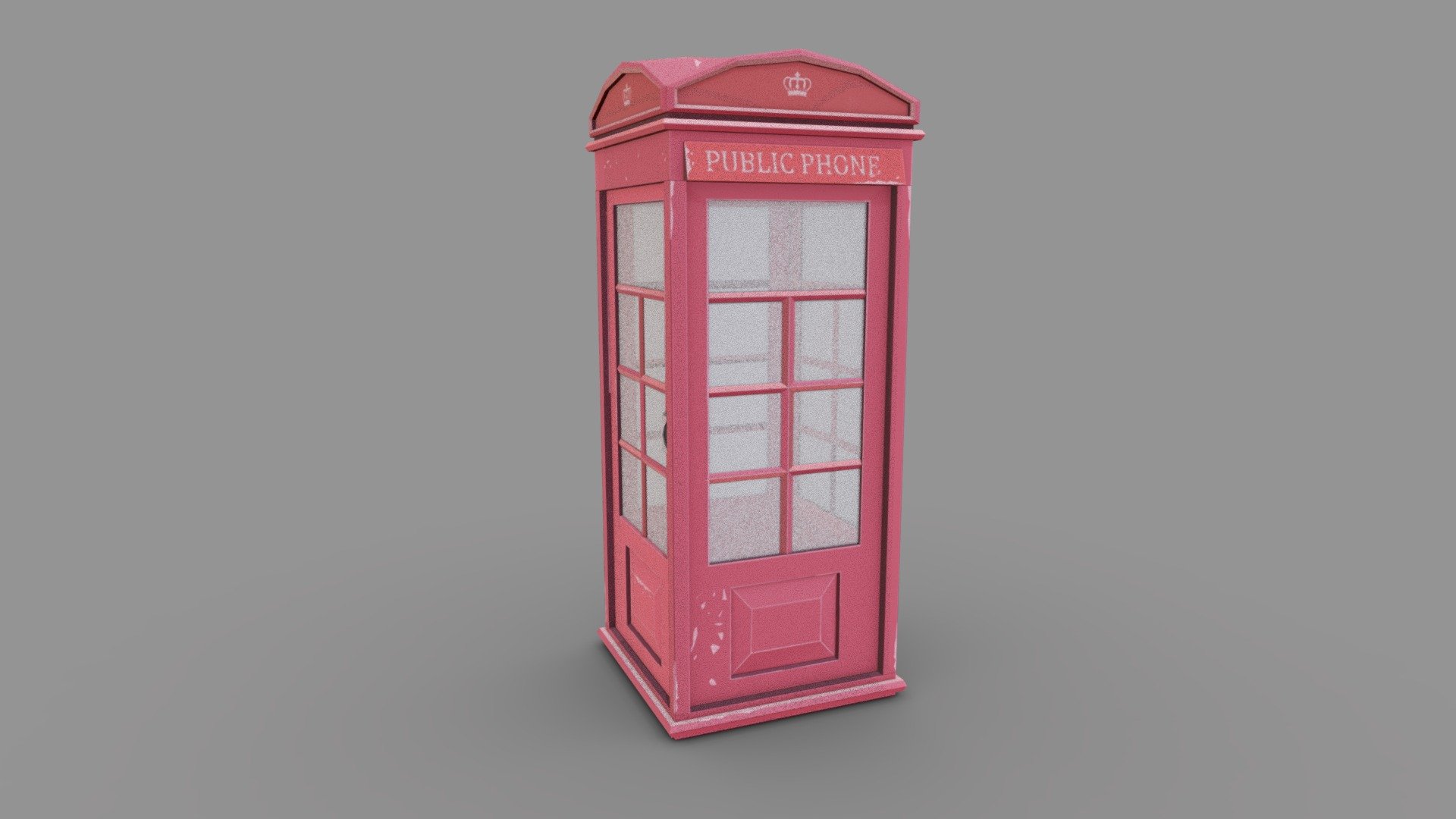 British Telephone Booth | Lowpoly - Buy Royalty Free 3D model by Render ...