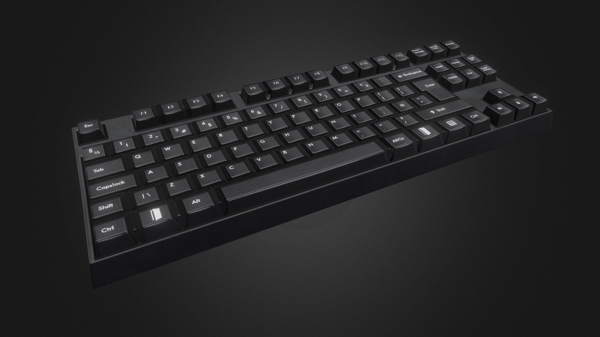 Keyboard Download Free 3D Model By Thethieme cc7e7ed Sketchfab