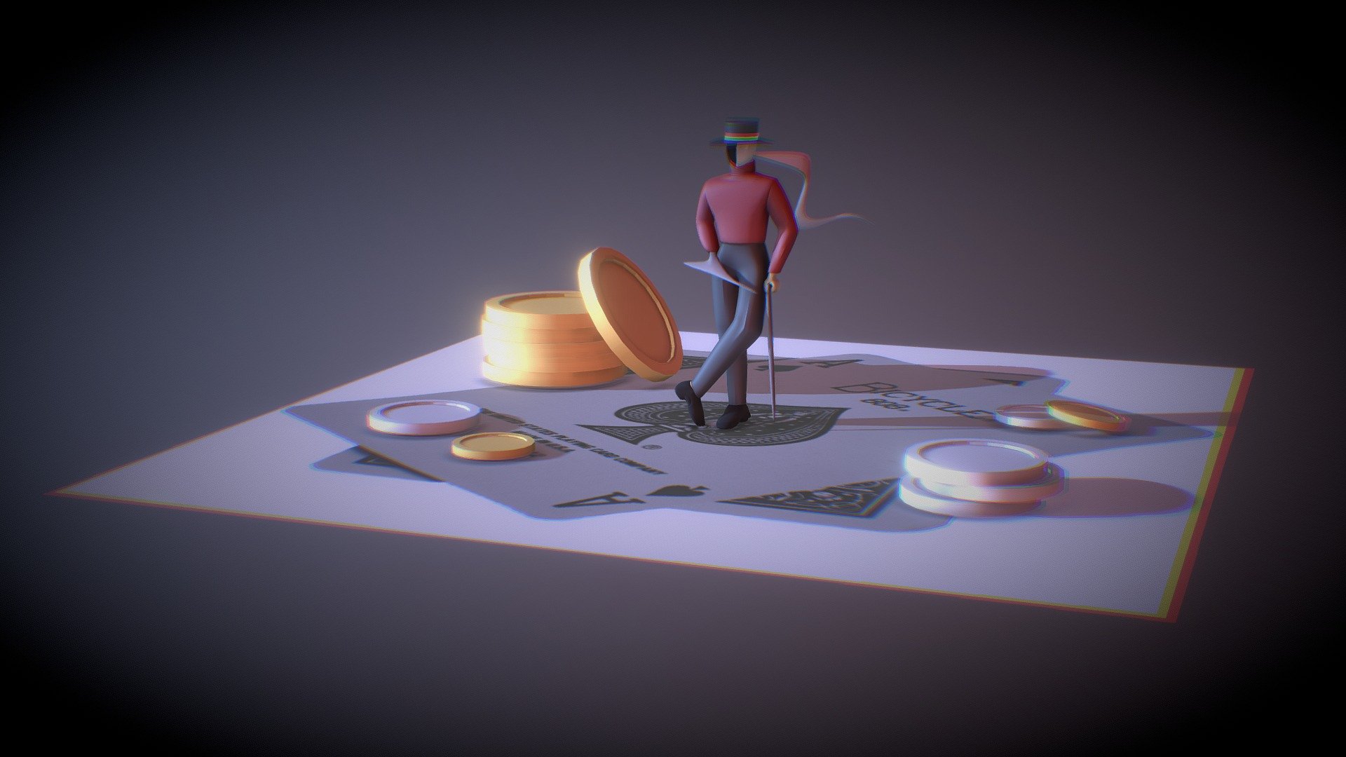 The Jester - 3D model by Janjira [cc82469] - Sketchfab