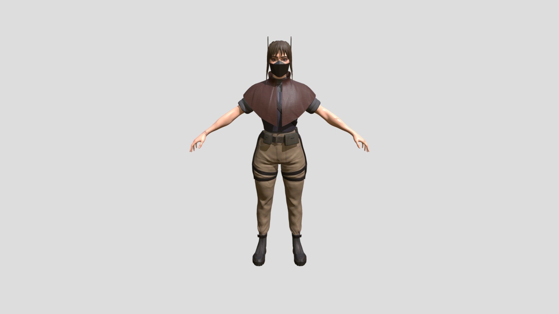SIERRA Character Model - 3D model by roselaux132 [cc826e6] - Sketchfab