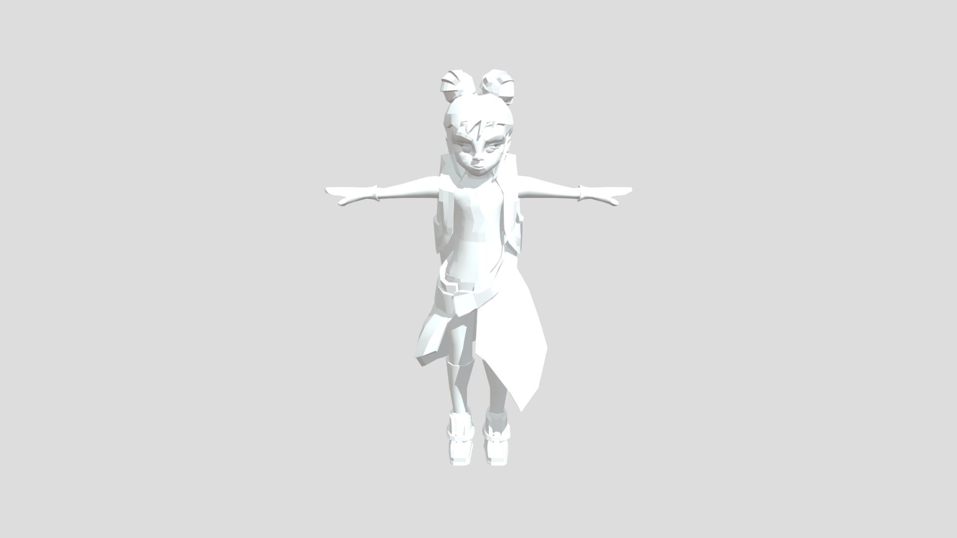 Megara Low Poly - 3D model by katygillie [cc835bf] - Sketchfab