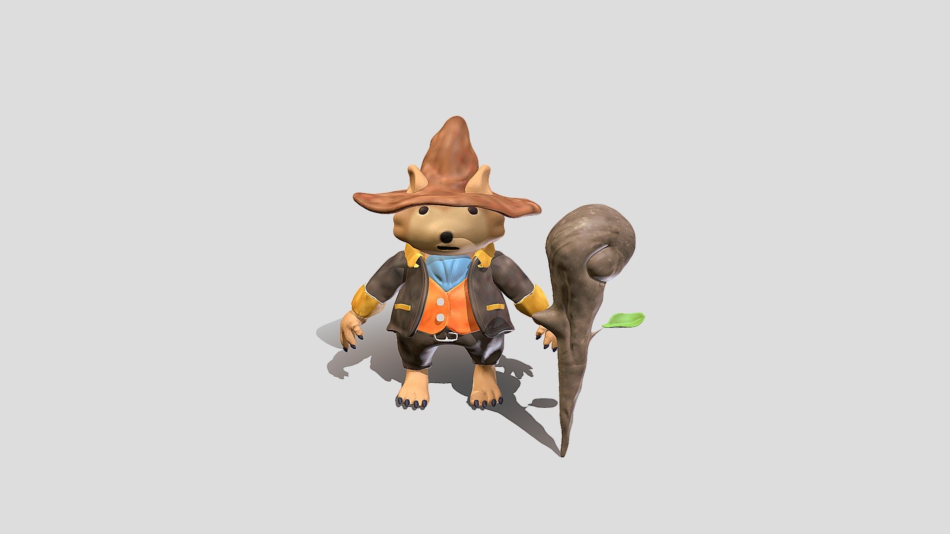 Perrito - 3D model by Euclides_Marquez [cc85646] - Sketchfab
